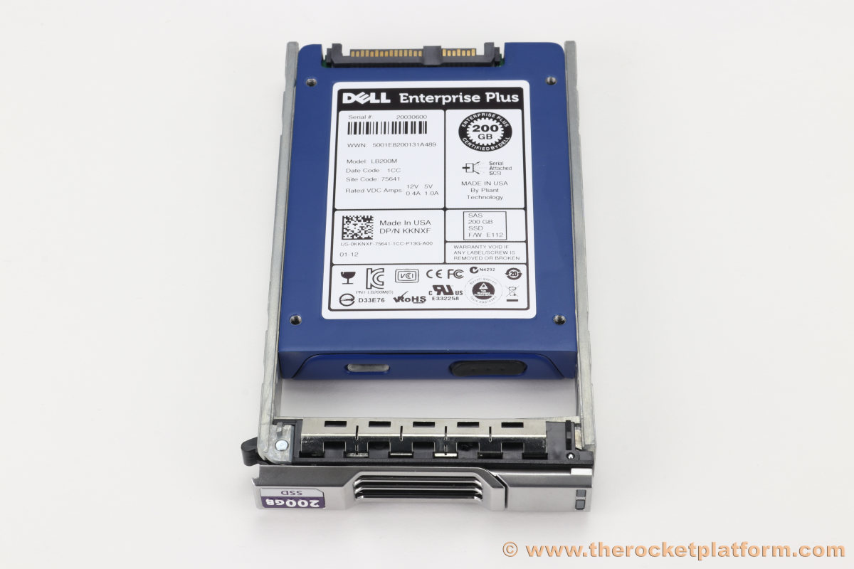 KKNXF - Dell EqualLogic PS4100 - PS6210 200GB SAS SSD