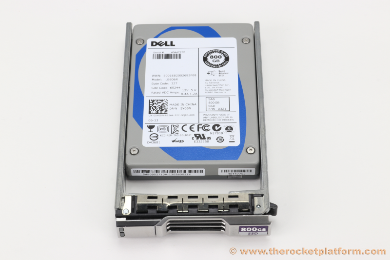 LB806M - Dell EqualLogic PS4100 - PS6210 800GB SAS SSD