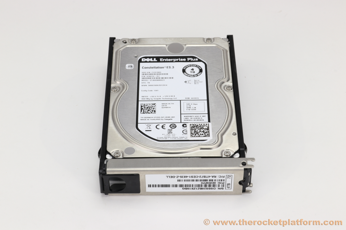 0DRMYH - Dell EqualLogic PS5500 PS6500 4TB NL SAS HDD