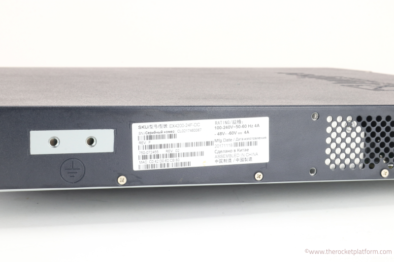 750-072455 - Juniper EX4200-24F-DC Network Switch Full Unit Assembly