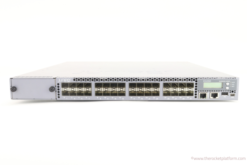 EX4550-32F-DC-AFO - Juniper EX4550-32F-DC-AFO Network Switch Full Unit ...